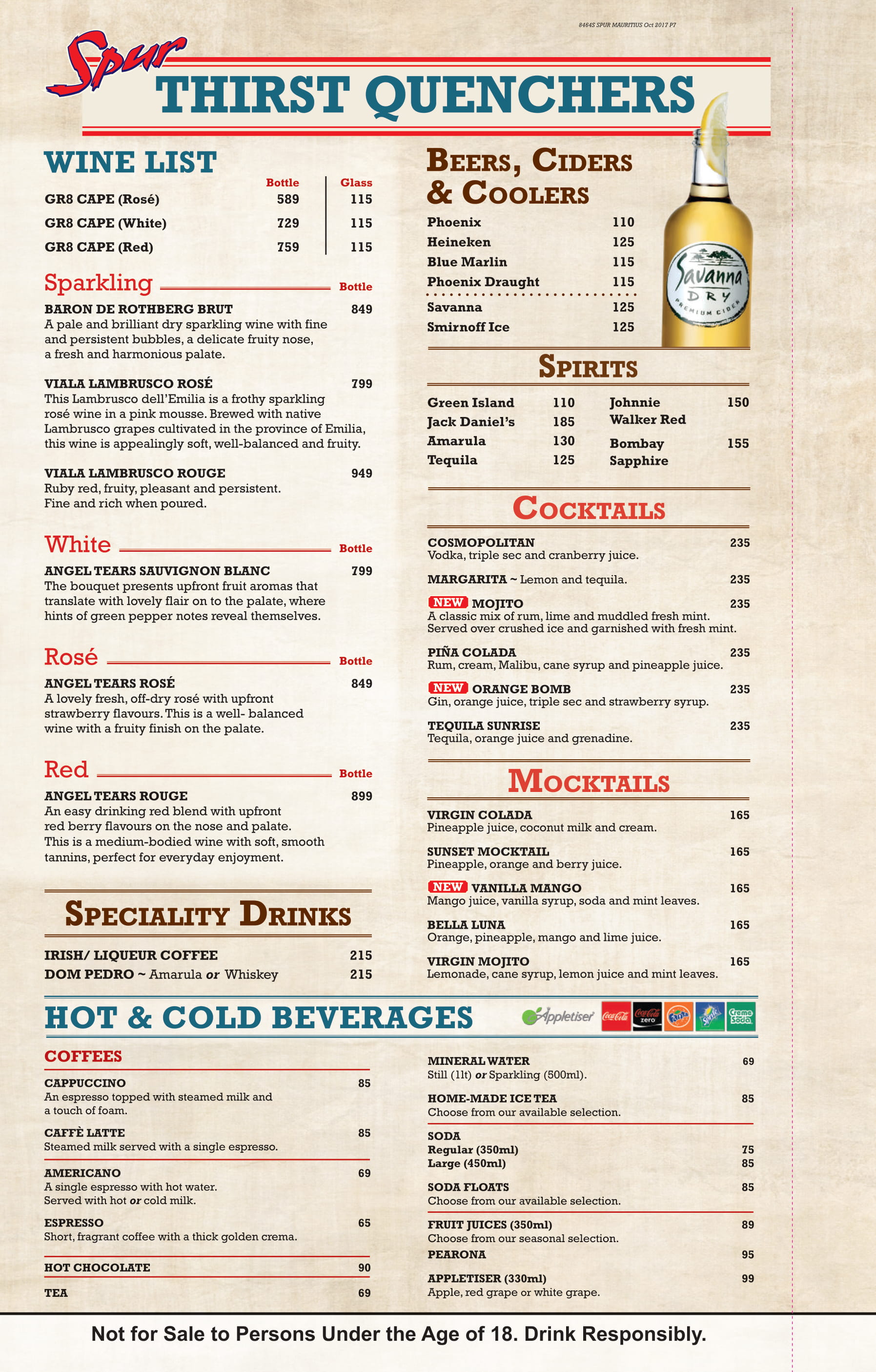 New York Sirloin Picture Of Apache Spur Steak Ranch, Mauritius ...